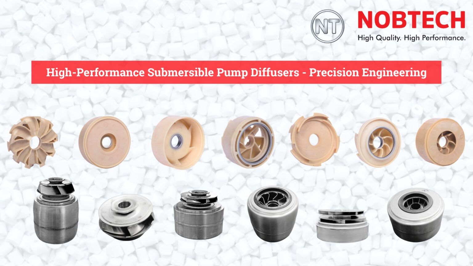 High-Performance Submersible Pump Diffusers - Precision Engineering - Nobtech Enterprise